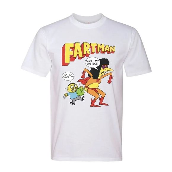 Unbranded | Shirts | Fartman Howardstern 9s Fictional Superherostyle ...